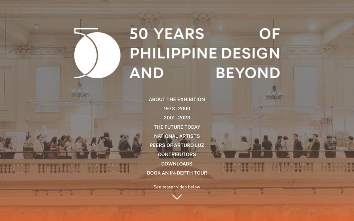 Design Center Philippines “50 Years of Philippine Design and Beyond ...
