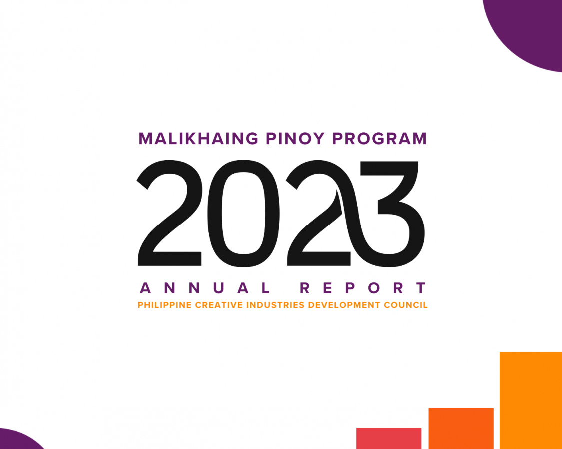 2023 Malikhaing Pinoy Program Annual Report - Malikhaing Pinoy