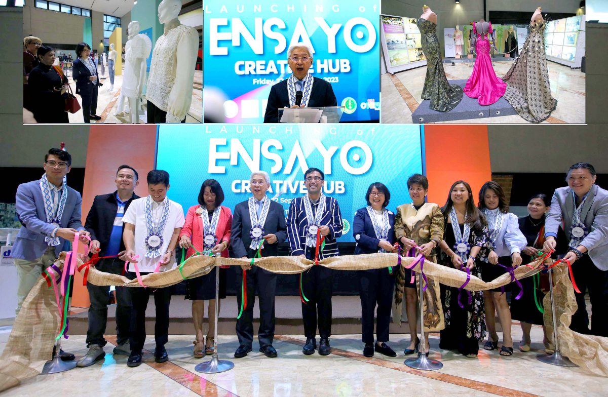 The ENSAYO Creative Hub is unveiled at the Department of Trade and Industry (DTI) - Malikhaing Pinoy